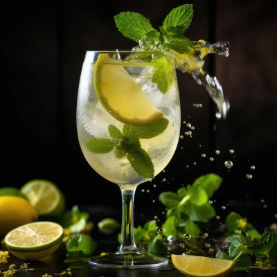 Weißbier-Hugo – Biercocktail | Rezept