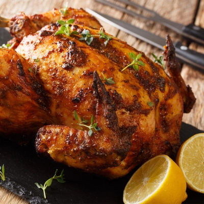 Zitronen-Ingwer-Huhn mit Couscous | Rezept
