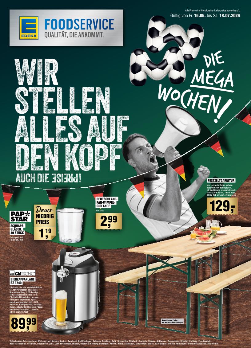 Angebote & Prospekte bei EDEKA Foodservice