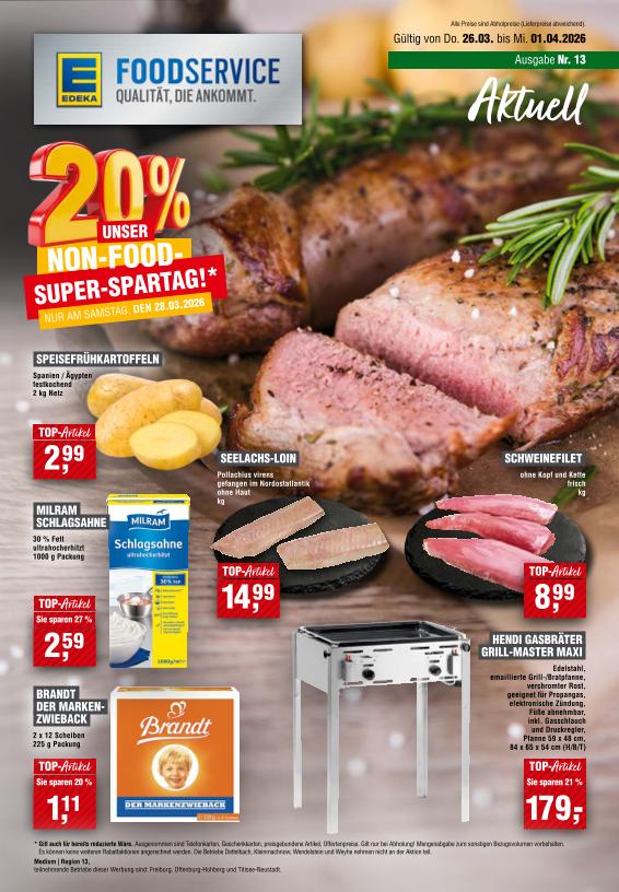 Angebote & Prospekte bei EDEKA Foodservice